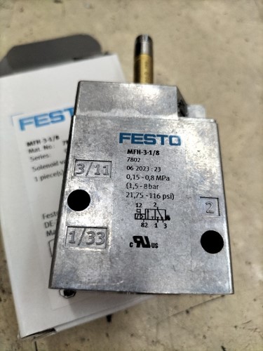 FESTO MODEL: MFH-3-1/8 ราคา 1,950 บาท