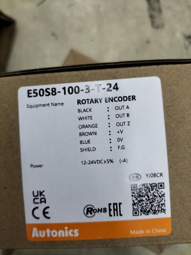 AUTONICS ROTARY ENCODER MODEL: E50S8-100-3-T-24 12-24VDC ราคา 2,650 บาท