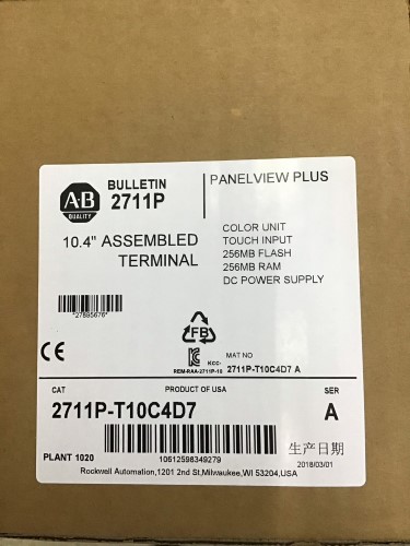 ALLEN-BRADLEY 2711P-T10C4D7 24VDC ราคา 128,700 บาท
