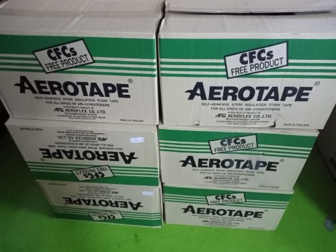 AEROTAPE แอร์โรเทป เทปโฟมกาว 3MM. X 50MM. X 9.1M. ราคา 150 บาท