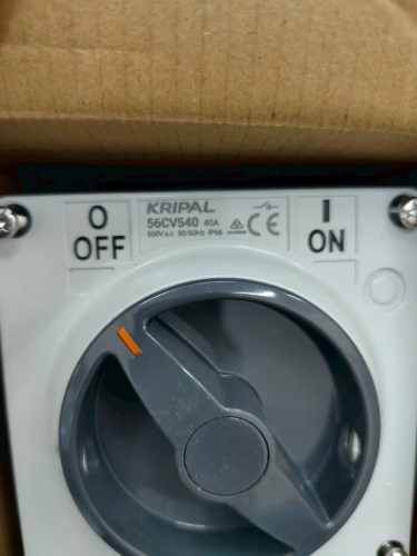 KRIPAL COMBINATION SWITCHED SOCKET FOR EMW PDL MODEL: 56CV540 5PIN 40A ...