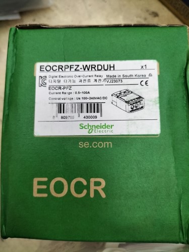 SCHNEIDER MODEL: EOCR-PFZ-H1DUH 0.5-100A (SR-3CT-H1-100 : 100/5 A) ราคา 20,070 บาท