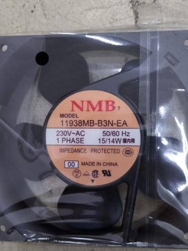 NMB 11938MB-B3N-EA-00 230VAC 15/14W ราคา 1,000 บาท