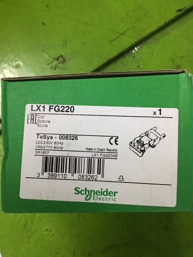 SCHNEIDER LX1FG220 ราคา 1,800 บาท