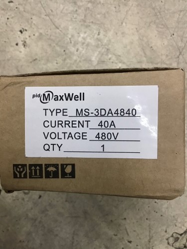MAXWELL MS-3D4840 3PHASE 40A 480VAC ราคา 3,800 บาท