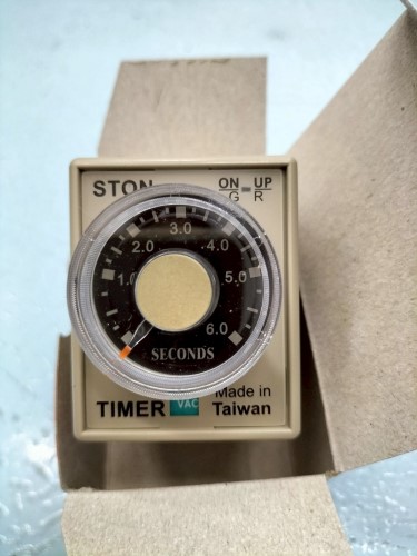 STON TIMER MODEL: SH3-3 0-6 SEC AC220V ราคา 2,000.00 บาท