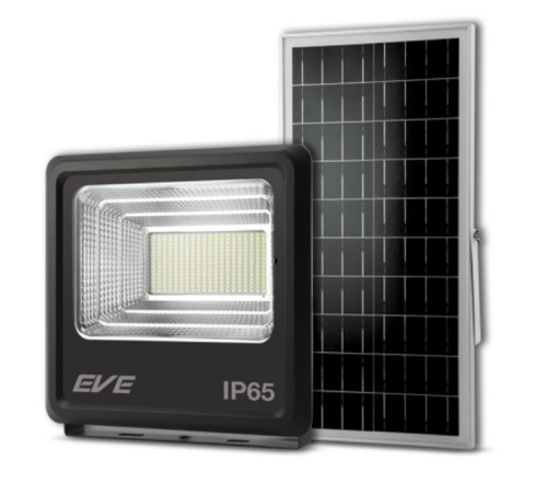 EVE LIGHTING MODEL : โคมโซล่าเซลล์ LED Flood รุ่น ดอน 10W Warm White ...