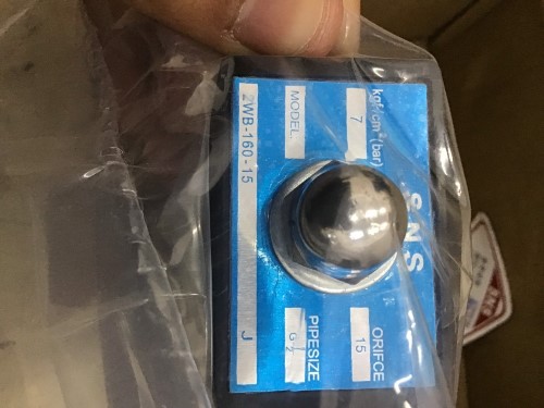SNS SOLENOID VALVE 2WB160-15 24VDC ราคา 1,114 บาท