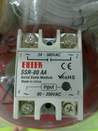 SSR-80 AA 24-380VAC ราคา 200 บาท