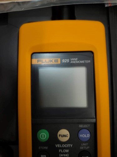 FLUKE 925 VANE ANEMOMETER MODEL: FLUKE-925 METER WIND VELOCITY TFMF ...