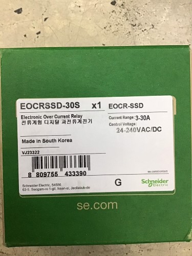 SCHNEIDER EOCR-SSD-30/220V 3.30A ราคา 2,800 บาท