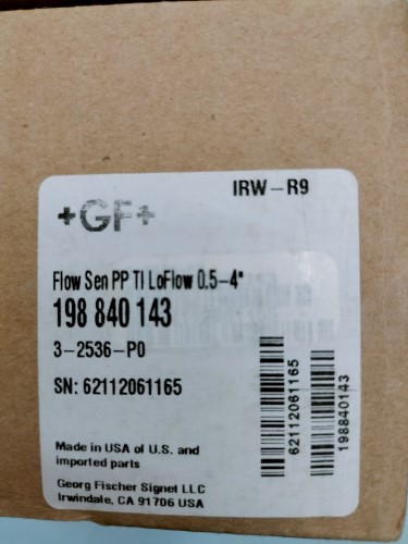 GF+SIGNET FLOW SEN PP TI LOFLOW 0.5-4" MODEL: 3-2536-P0 ราคา 13,900.00 บาท