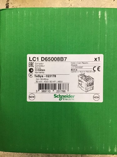 SCHNEIDER LC1-D65008B7 ราคา 6,560 บาท