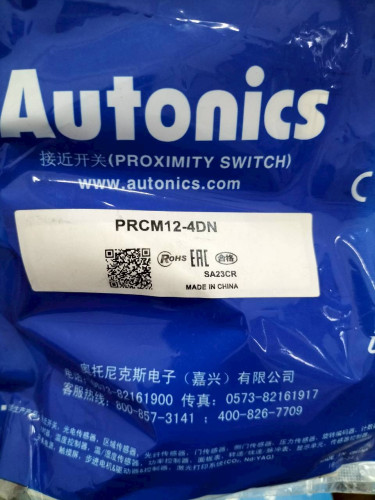 AUTONICS PROXIMITY SWITCH MODEL: PRCM12-4DN ราคา 680.00 บาท