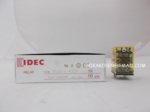 RU2S-C-A220 220-240VAC IDEC ราคา 300 บาท