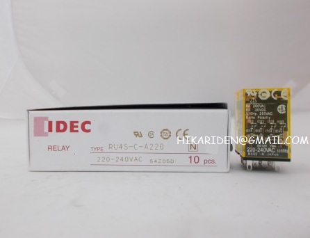 RU4S-C-A220 220-240VAC IDEC ราคา 500 บาท