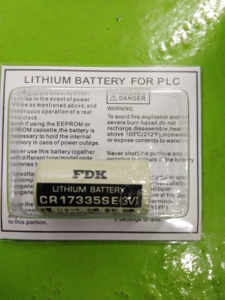 FDK LITHIUM BATTERY CR17335SE (3V) ราคา 340 บาท