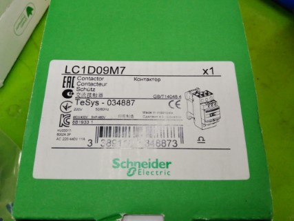 SCHNEIDER LC1D09M7 ราคา 338.40 บาท