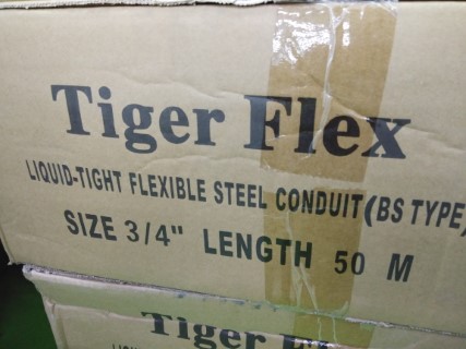 TIGER FLEX LIQUID-LIGHT FLEXIBLE STEE CONDUIT (BS TYPE) SIZE 3/4นิ้ว ...