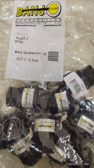 BANJO PART D SIZE 3/4INCH 075D ราคา 830 บาท