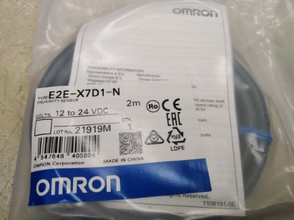 OMRON E2E-X7D1-N ราคา 1575.20 บาท