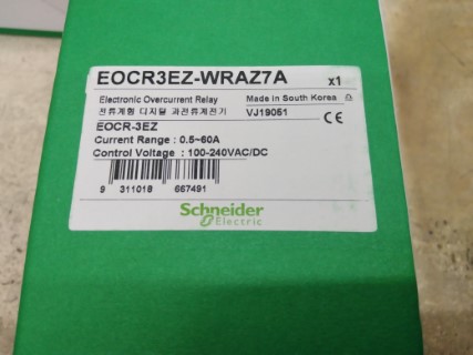 SCHNEIDER EOCR-3EZ ราคา 12720 บาท
