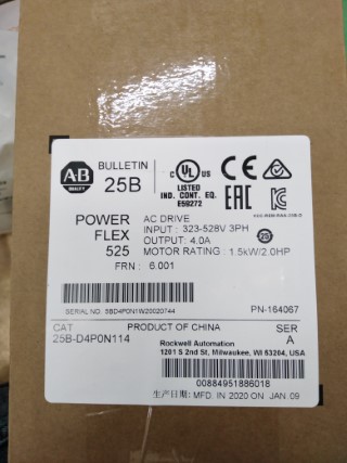 ALLEN-BRADLEY 25B-D4P0N114 ราคา 11900 บาท