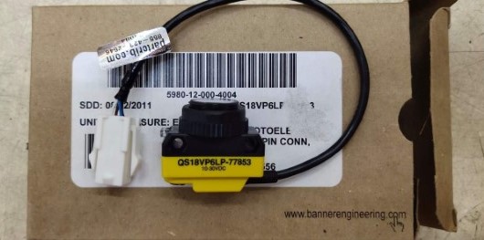 BANNER QS18VP6LP 10-30VDC L5PK SENSOR ราคา 4300 บาท