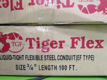 TIGER FLEX LIQUID-LIGHT FLEXIBLE STEE CONDUIT (EF TYPE) SIZE 3/4” 50M ...