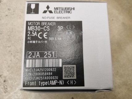 MITSUBISHI MB30-CS 3P 2.5A WW ราคา 1500 บาท