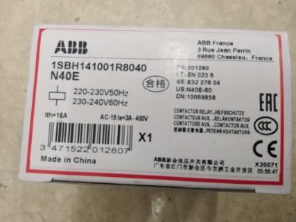 ABB N40E 220-230V ราคา 611 บาท