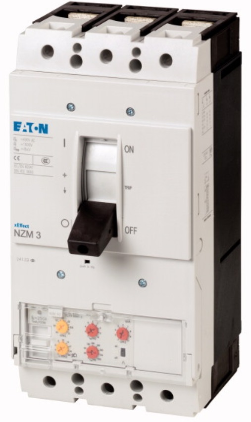 EATON NZM3 ELECTRONIC RELEASE : WITH SHORT-CIRCUIT TIME DELAYED