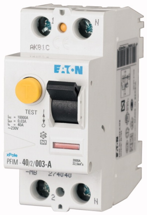 EATON RESIDUAL CURRENT DEVICE(RCCB)-PFIM