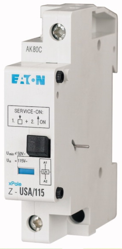 EATON MINIATURE CIRCUIT BREAKER FOR ACCESSORIES UNDERVOLTAGE RELEASE
