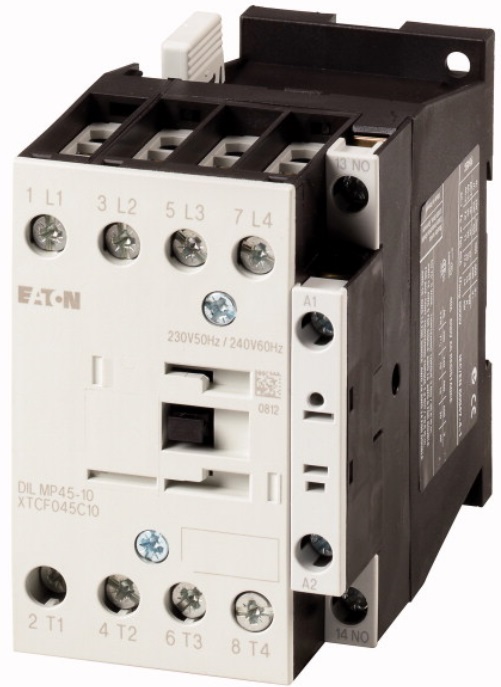 EATON MAGNETIC CONTACTORS 4P UP TO 200A DILMP45-10(230V50HZ,24V60HZ ...