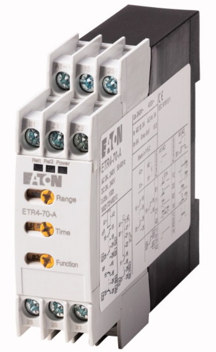 EATON ELECTRONIC TIMING RELAY ETR4 MEASUREMENT RELAY