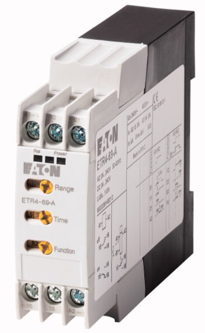 EATON ELECTRONIC TIMING RELAY ETR4 MEASUREMENT RELAY