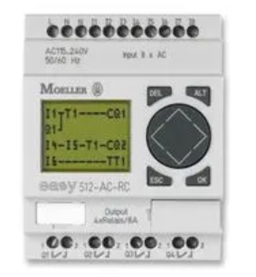 EATON EASY512-AC-RC STANDALONE BASE UNIT (EASY500) EASY-CONTROL RELAY ...