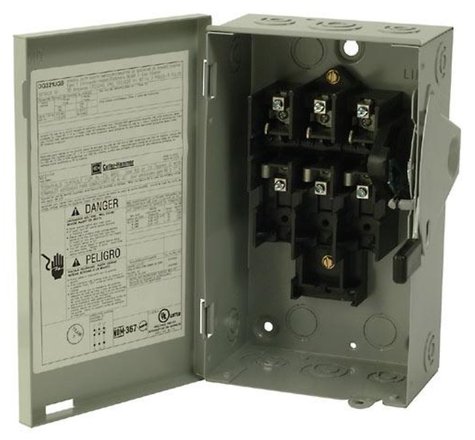 EATON DG321UGB GENERAL DUTY HEAVY DUTY FUSIBLE TYPE NON-FUSIBLE