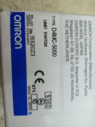 OMRON D4MC-5000 ราคา 484 บาท