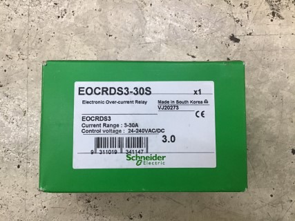 SCHNEIDER EOCR-DS3-30S ราคา 2580 บาท