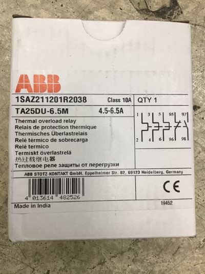 ABB TA25DU-6.5 ราคา 760 บาท