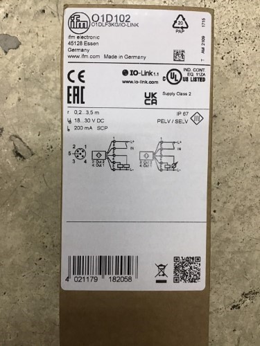 IFM 01D102/01DLF3KG ราคา 12,000 บาท