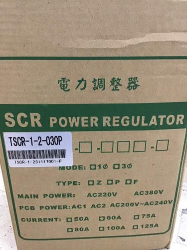 TAISEE SCR POWER REGULATOR TSCR-1-2-030P ราคา 5,500 บาท
