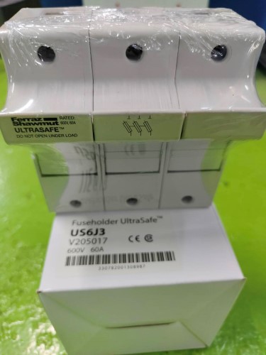 US6J3 FERRAZ SHAWMUT FUSE HOLDER ULTRASAFE 600VAC 600VDC CLASS J 60A 3 ...