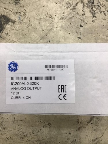 GE FANUC IC200ALG320K ราคา 11,000 บาท
