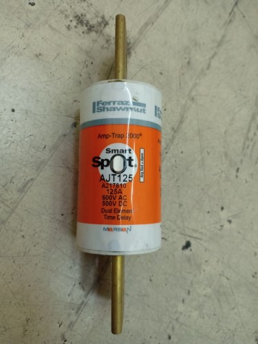 FERRAZ SHAWMUT FUSE AJT125 125A 600V ราคา 3,297.92 บาท