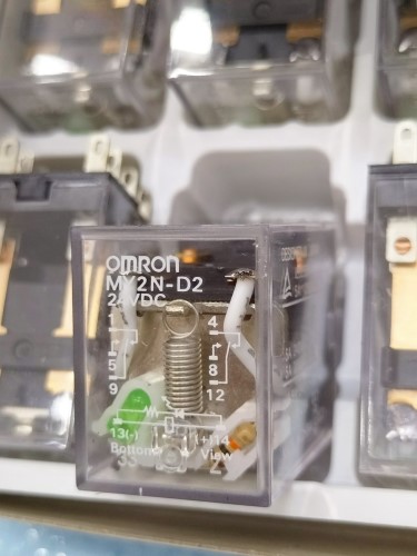 OMRON RELAY MODEL: MY2N-D2 24VDC ราคา 322.37 บาท