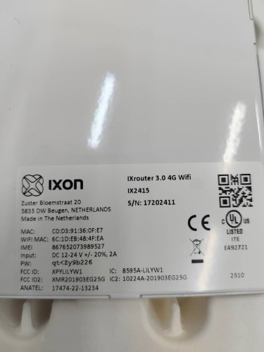 IXON IXROUTER 3.0 4G WIFI IX2415 ราคา 42,820.00 บาท