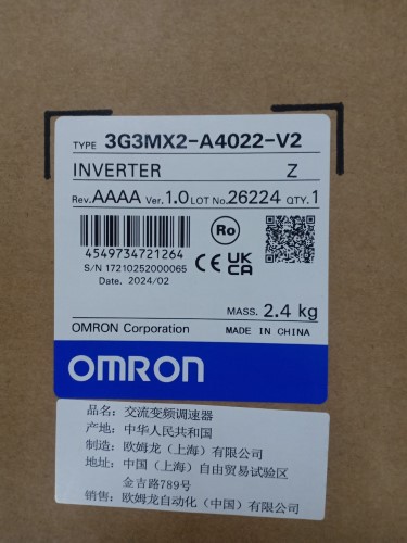 OMRON 3G3MX2-A4022-V2 ราคา 12,000 บาท